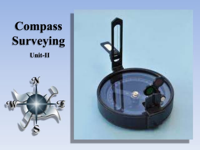 Compass surveying | PPTX