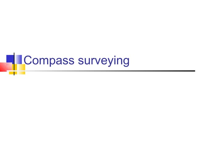 Angular Measurement For Surveying Ppt