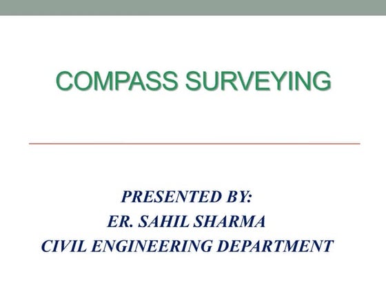 Angular measurement for surveying | PPT | Geography | Science