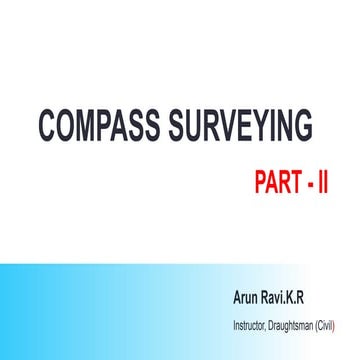TRAVERSE in land surveying and technique | PPT