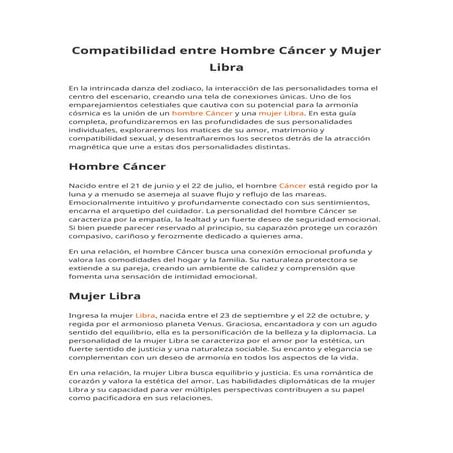 Una Guía Completa de la Compatibilidad entre Libra y Cáncer.docx
