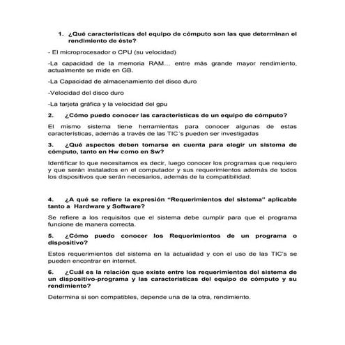 Compatibilidad y rendimiento | DOCX