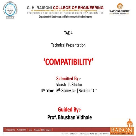 Compatibility Ppt | PPTX