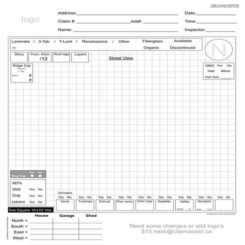 Exterior Sketch & Scope Sheet v.2 | PDF