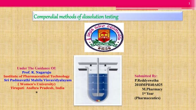 Dissolution apparatus.ppt