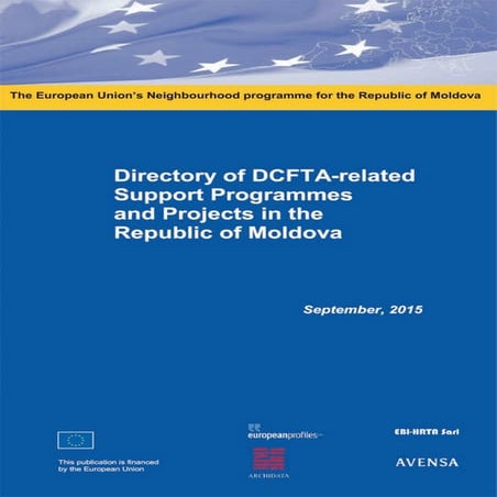 Directory of DCFTA-related support programmes and projects | PDF