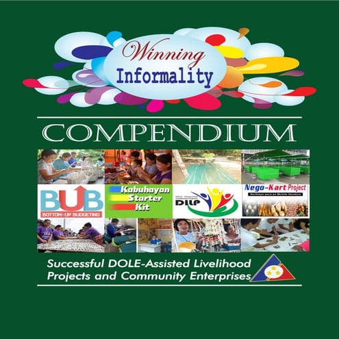Compendium of Successful DOLE Assisted Livelihood Projects in Davao ...