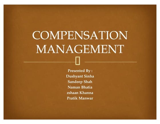 Principles of Compensation Management rd.pptx