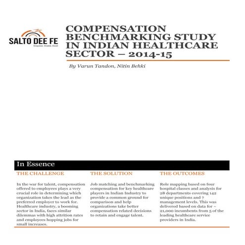 Compensation benchmarking case study 2014-15 | PDF