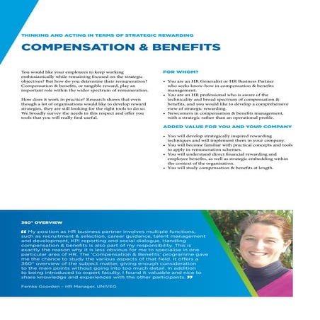 Brochure Compensation & benefits | PDF