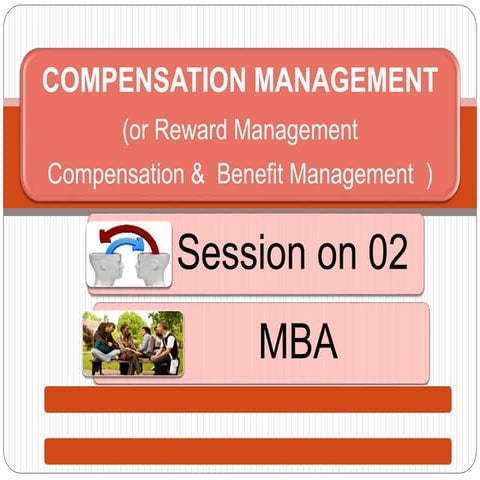 Compensation mangt(2 the context of reward) 02 session. | PPT