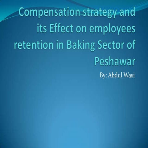 Compensation strategy | PPTX