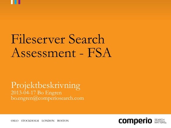 Samhandlingsløsninger med søk på tvers av kilder | PDF