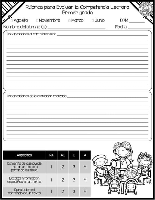 Daily homework sheet | DOC
