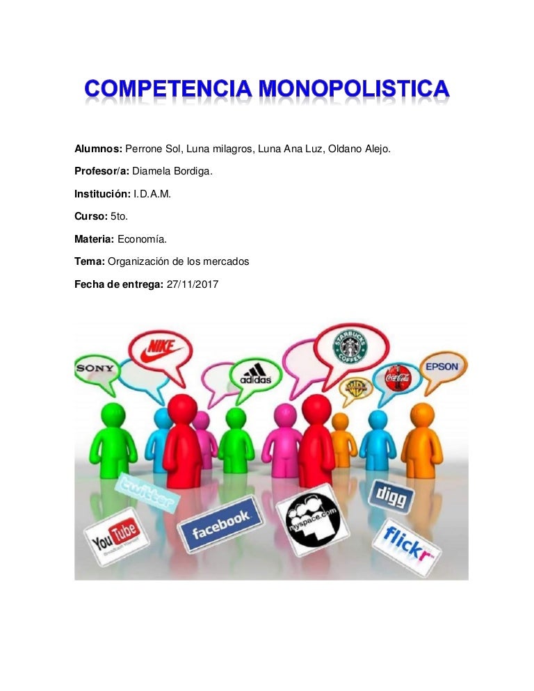 Competencia monopolistica