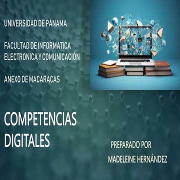 COMPETENCIAS DIGITALES Y SUS FUNNCIONES. | PPTX | Technology & Computing