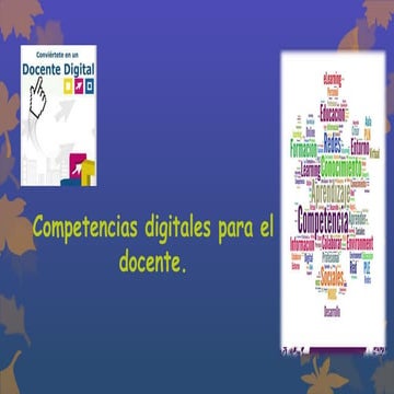 Competencias digitales para el docente | PPTX