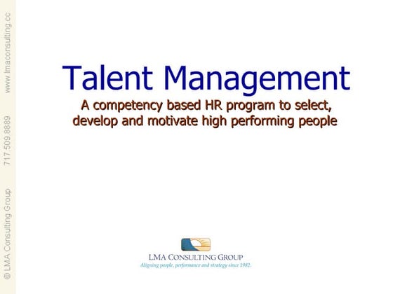 Competency-based Training and Development | PPT
