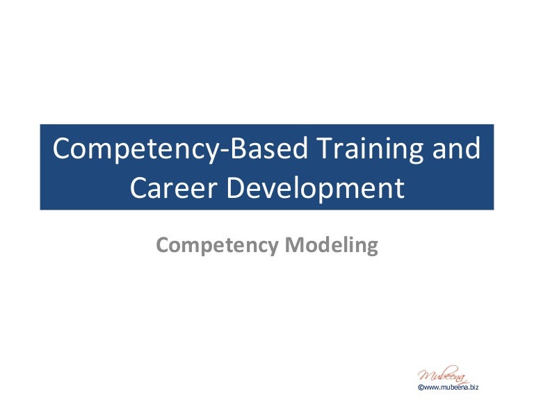 Competency-based Training and Development