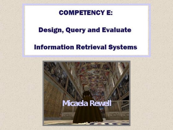 Rosa Gonzalez presentations