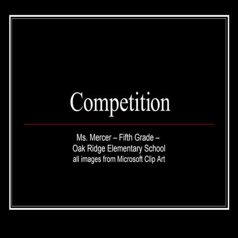 Competition | PPT
