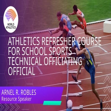Athletics Rules and Regulations | PPTX