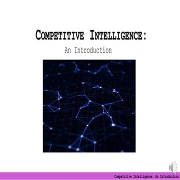 Information Warfare (Technical Intelligence) | PPTX