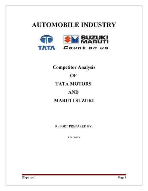 62283049 tata-motors-ratio-analysis | TXT | Automotive Industry ...
