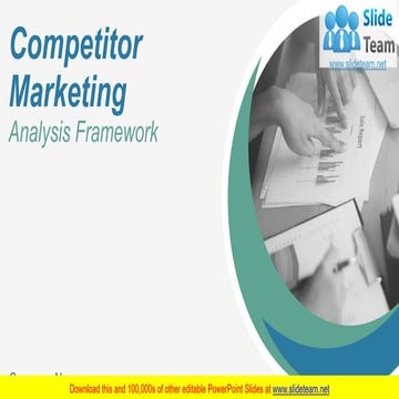 Competitor Marketing Analysis Framework PowerPoint Presentation Slides ...