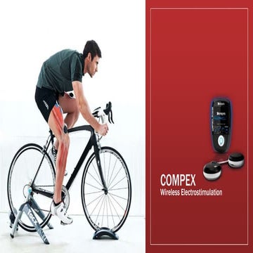 Compex Neuromuscular Stimulator | PPTX