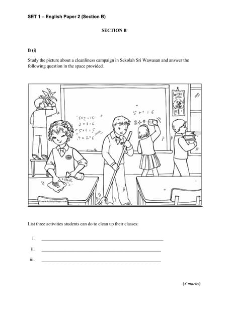 Bahasa Inggeris Form 2 (Paper 2) Writing | DOCX