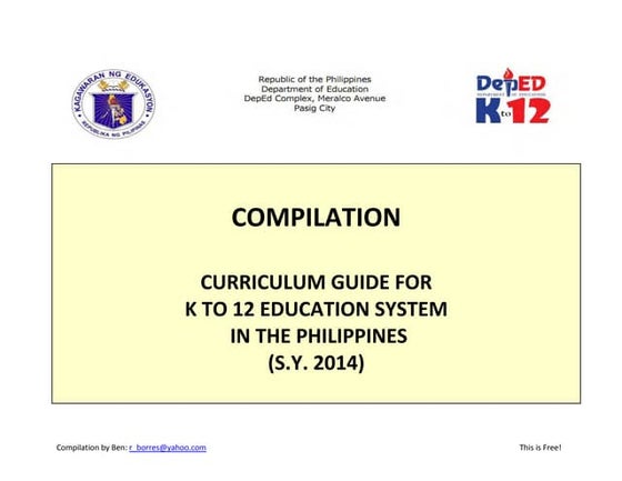 Module 1 ppt 1 K 12 framework | PPT