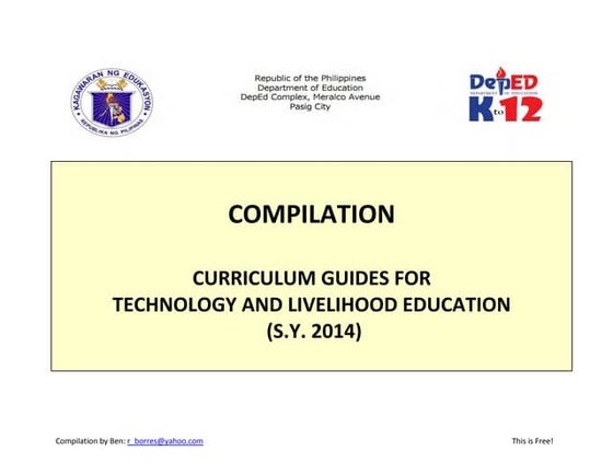 OVERVIEW ON TLE.pptx | Vocational Training | Careers