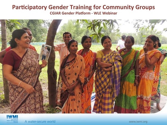 Gender training module | PPT