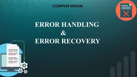 Error Recovery strategies and yacc | Compiler Design | PPT Error Recovery strategies and yacc | Compiler Design | PPT