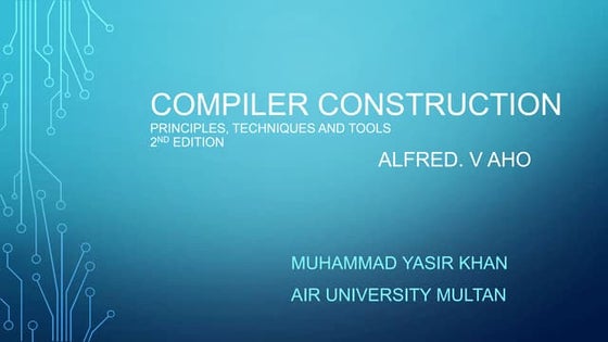 Compiler Design Lr Parsing Slr Lalr Clr Ppt 6003
