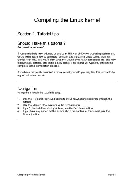 7-compiling the Linux kerne pdf type is it | PPT