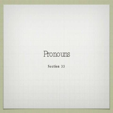 Comp I Section 33 Ppt | PPT