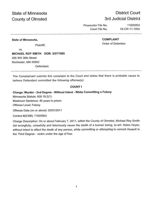 Deng criminal complaint | PDF