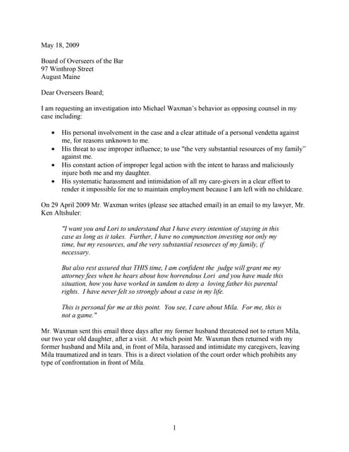 Chief judge letter(1) second request | PDF