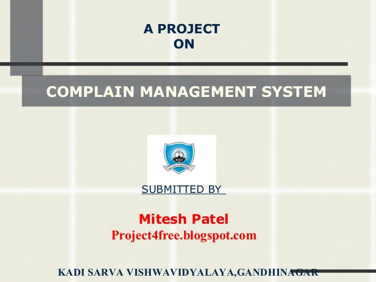Complaint Management System Uml Diagrams Complaint Managemen