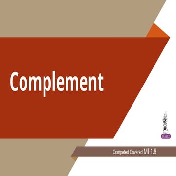 Complement presentation immunity mi.pptx