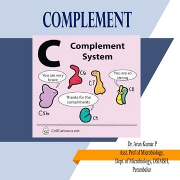 Complement system | PPTX