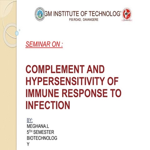 Complement and hypersensitivity | PPT