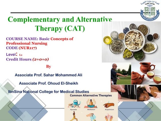 alternate therapies.pptx