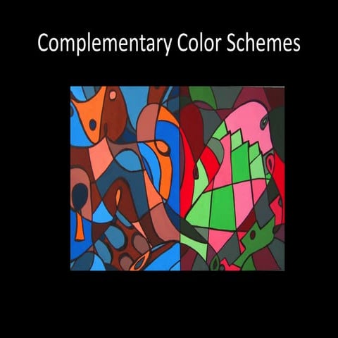 Complementary Color Schemes | PPTX