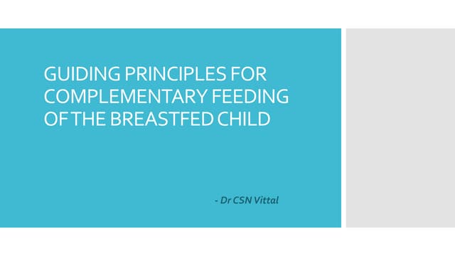 Complementary feeding | PDF