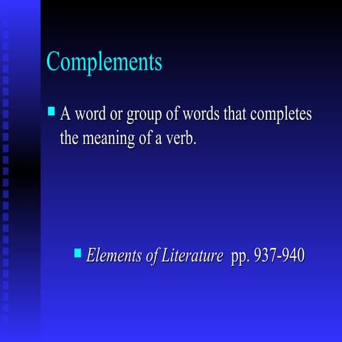 Complements 7 | PPT | Programming Languages | Computing