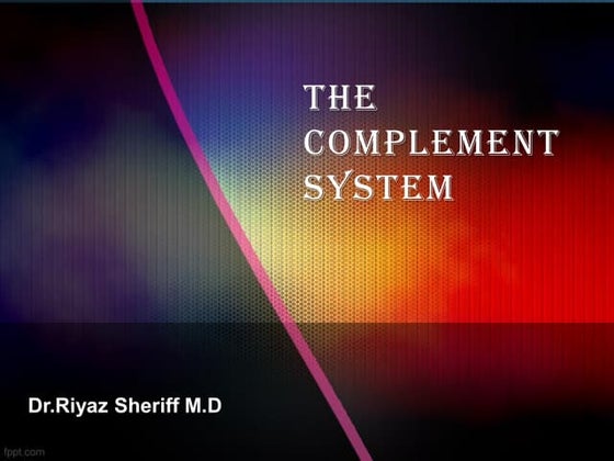 Complement System | PPT