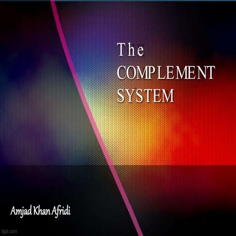 Complement system | PPTX